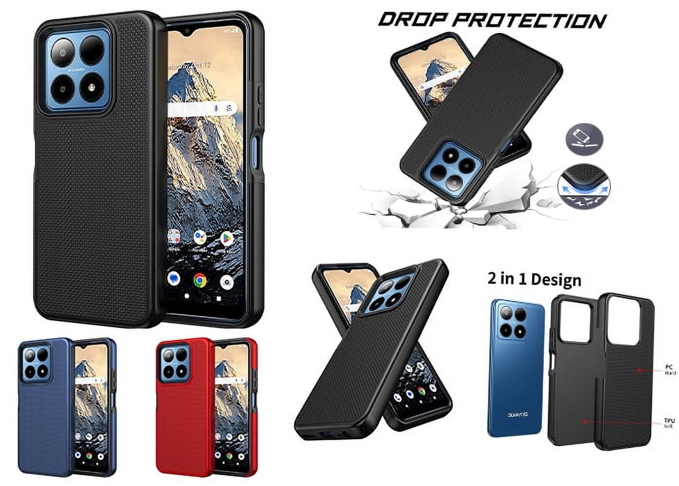 Boost Mobile Summit 5G Phone Case, Slim Durable Shock Resistant Case ...