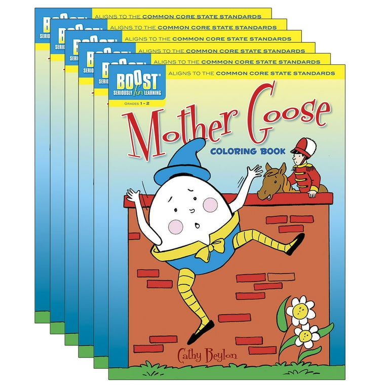 mother goose coloring book