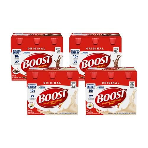 Boost Original Nutritional Energy Balanced Nutritional Drink Variety ...
