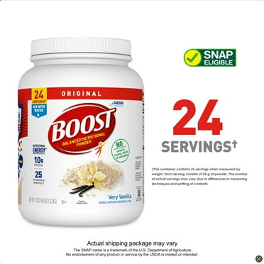2 Pack - BOOST PLUS Nutritional Energy Drinks Chocolate 48 oz - Walmart.com