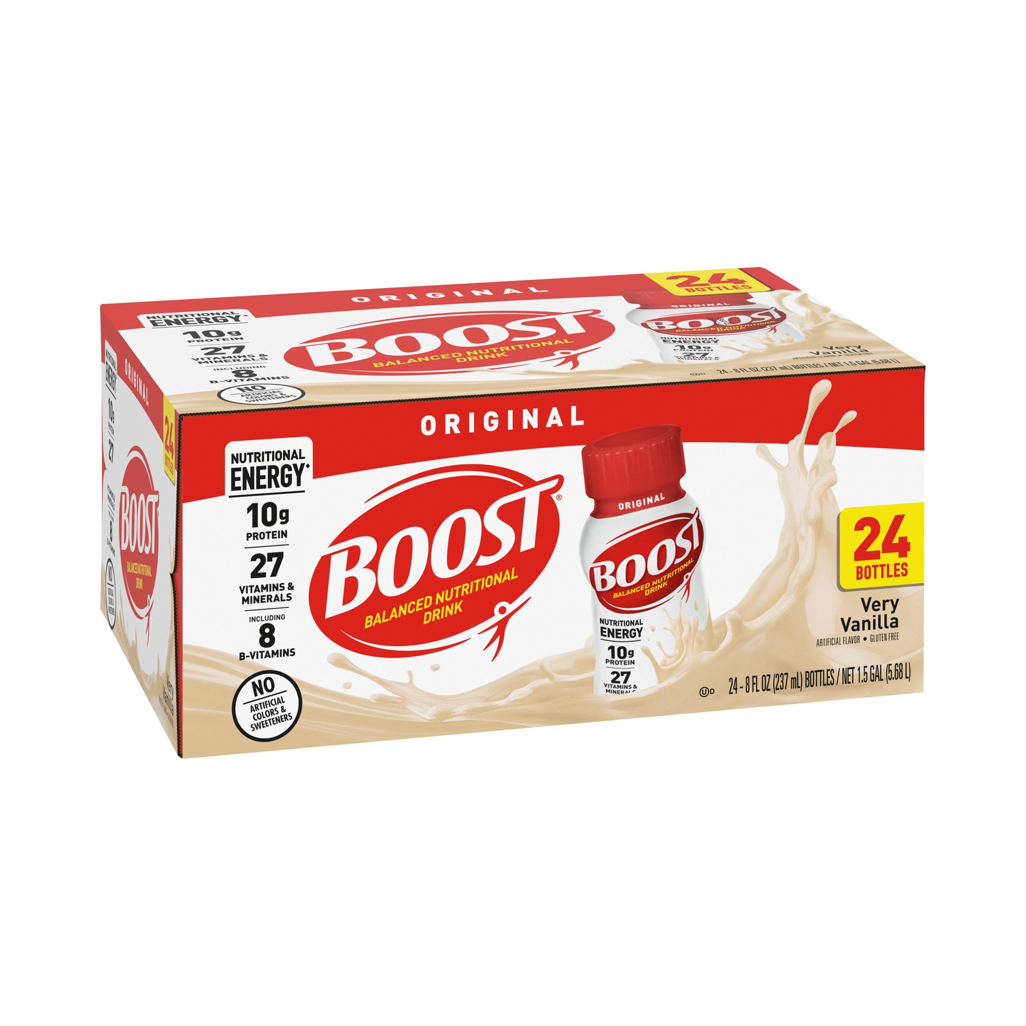 Boost® Original Vanilla Oral Supplement, 8 oz. Bottle - Walmart.com