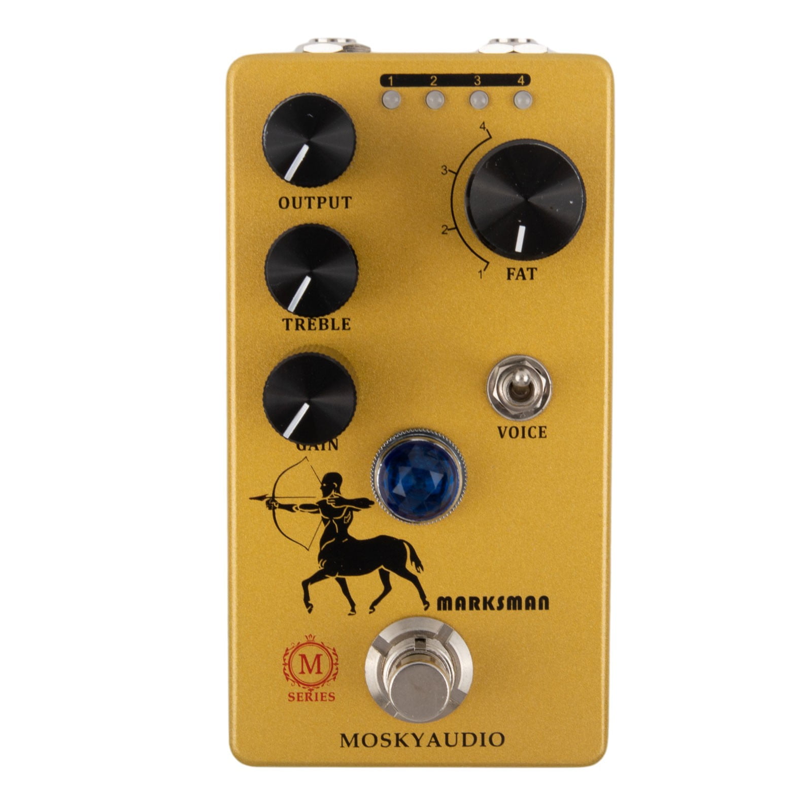 Boost Overdrive Electric Guitar Effects Pedal with 4 Clipping Modes ...