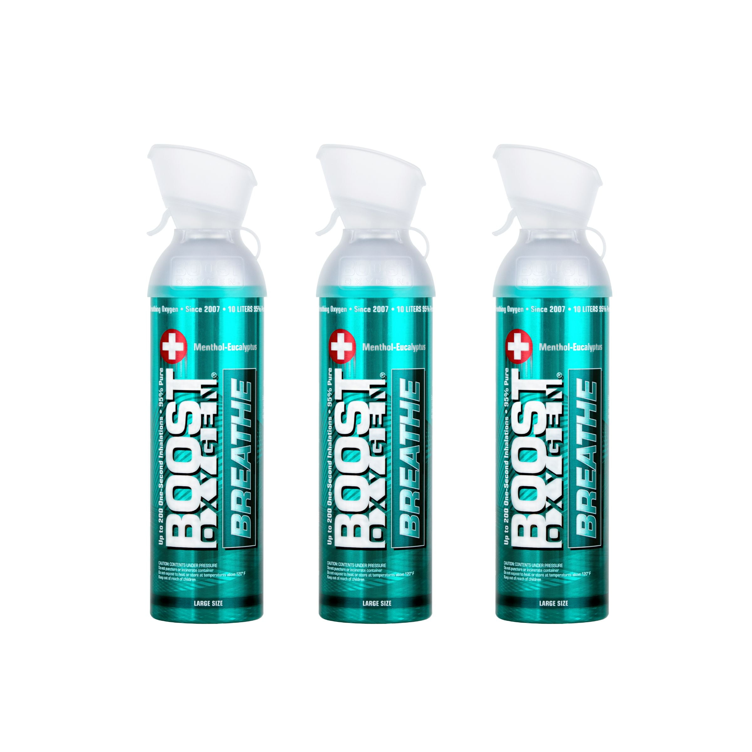 Boost Oxygen Personal Pure Canister Portable Go Air Supply - Menthol ...