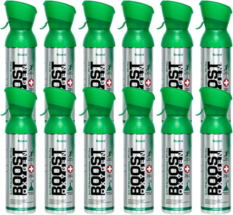 Boost Oxygen Medium Natural 5L Canister | Respiratory Support for ...