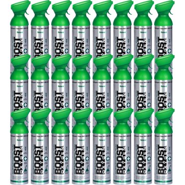 Boost Oxygen Personal Pocket Size 10 Liter Pure Canned Oxygen Canister ...