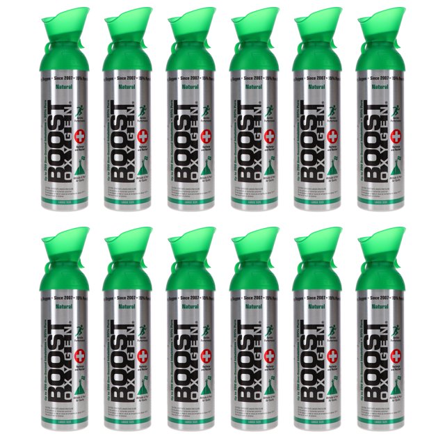 Boost Oxygen Natural Large 10 Liter 12 Pack - Walmart.com