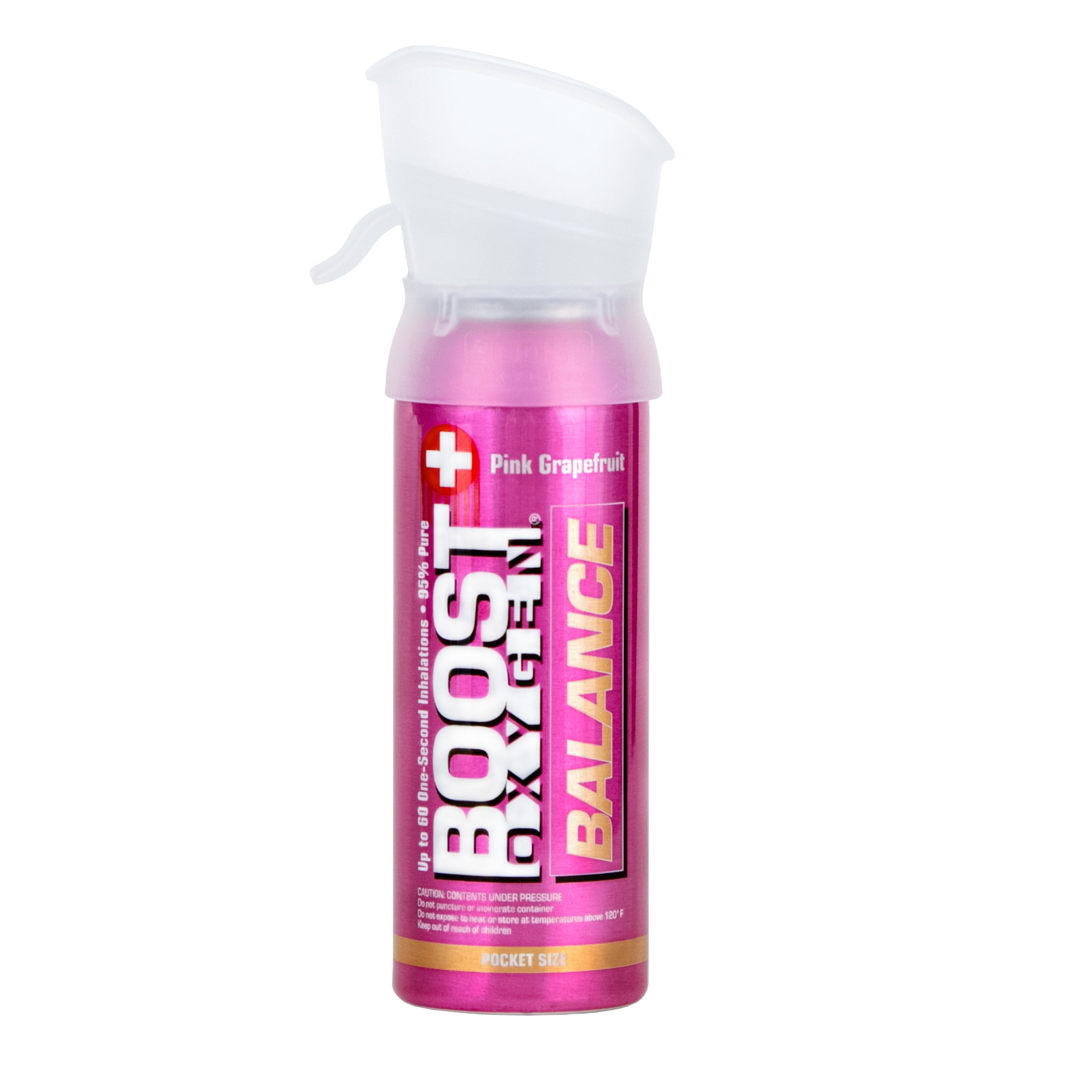 Boost Oxygen Supplemental Oxygen BALANCE Pink Grapefruit Pocket-size 3 ...