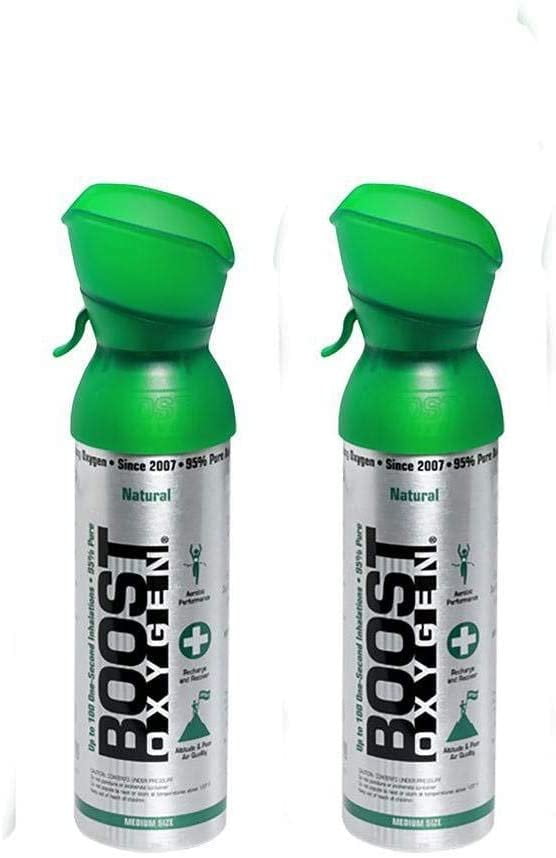 Boost Oxygen Supplemental Oxygen to Go All-Natural Respiratory Support ...