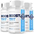 Boost TRT Advanced Formula Pills All Natural Vitamin Supplement BoostTRT 180 Capsules - Walmart.com