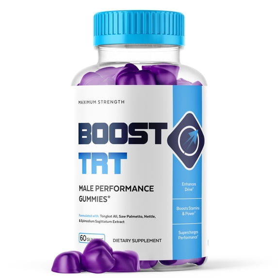 Boost TRT Gummies Advanced Formula All Natural Vitamin Supplement ...
