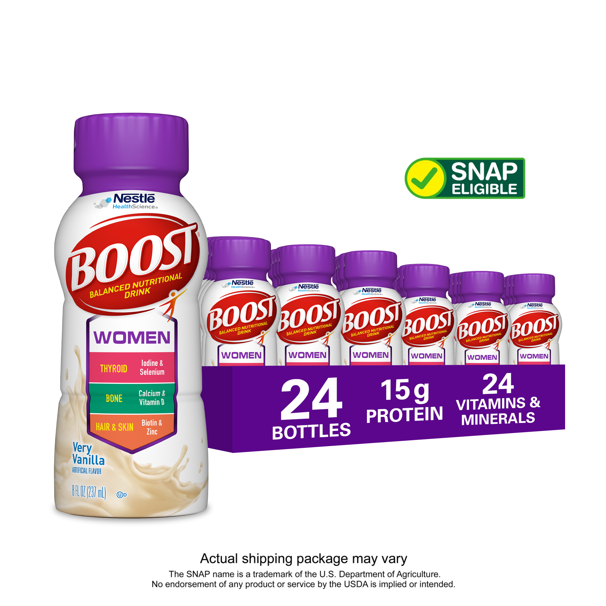 Carnation Breakfast Essentials Complete Nutritional Drink Vanilla 36 ...