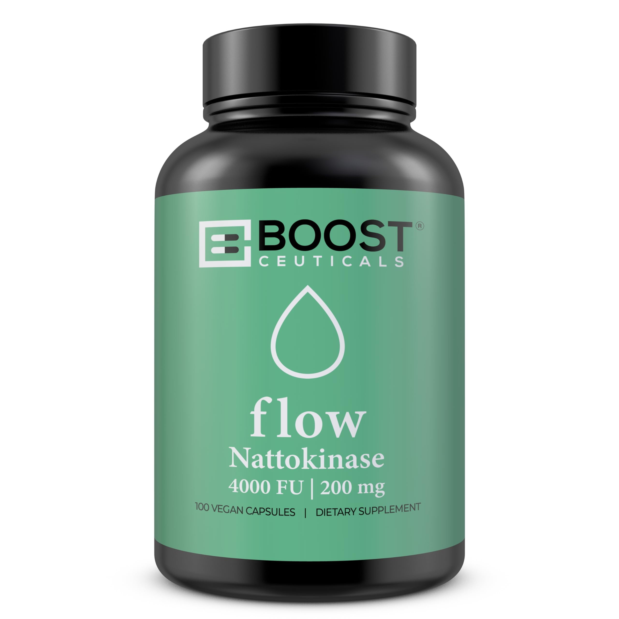 BoostCeuticals Nattokinase 200mg 4000 FU | 100 Vegan Capsules | Pure ...