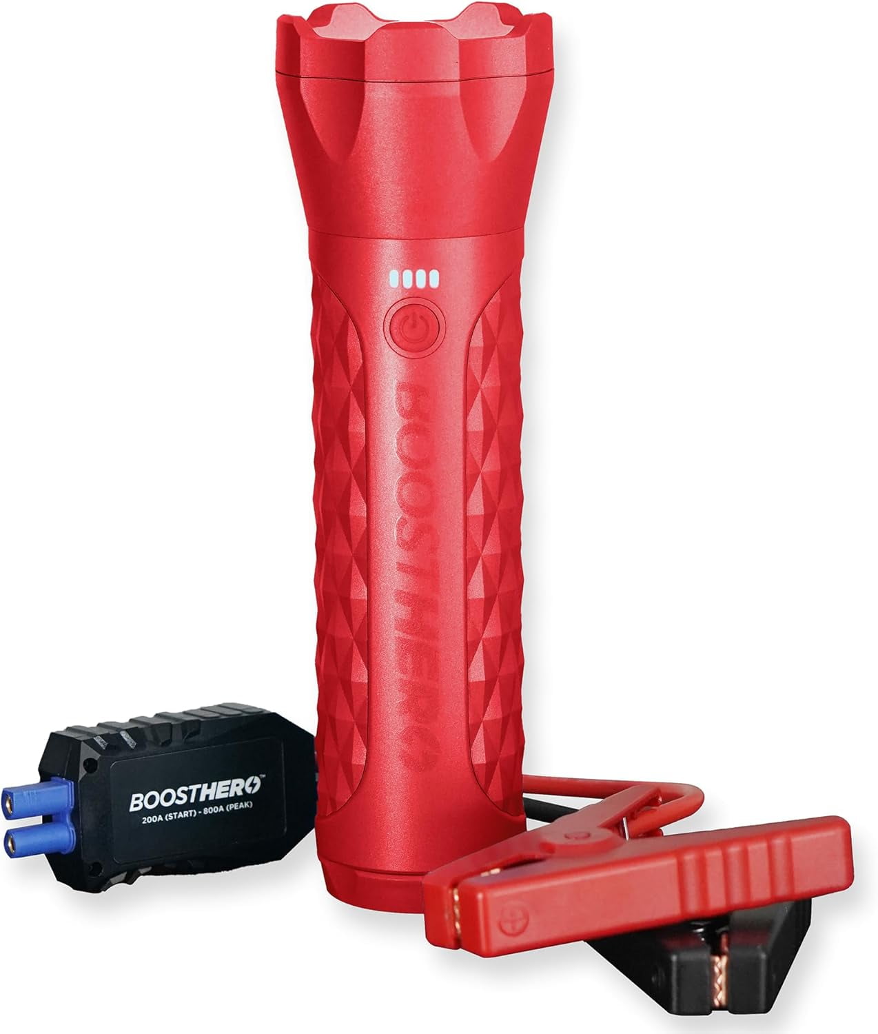 BoostHero Portable Vehicle Jump Starter, Flashlight & Power Bank ...