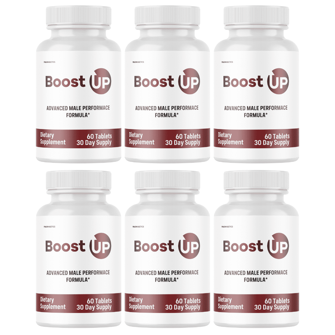 BoostUp for Men Boost Up Male Performance Test Booster - 6 Bottles ...