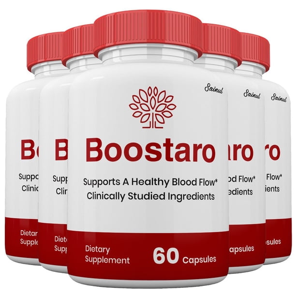 Boostaro Blood Flow Pills, Boostaro ed Capsules, Maximum Strength for ...
