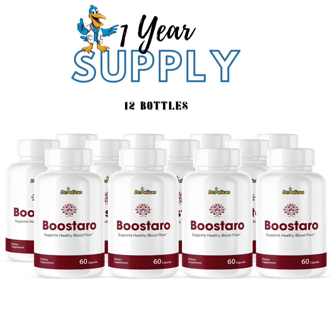 Boostaro- Cravings/Energy/ Weight/ Sugar Levels- 12 Bottles- 720 ...