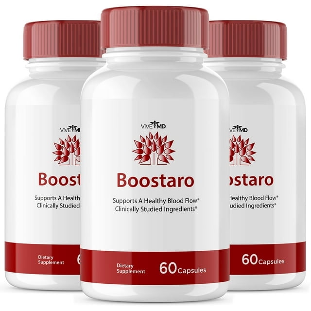 Boostaro ed Pills Advanced Formula Supplement - Maximum Strength Blood ...