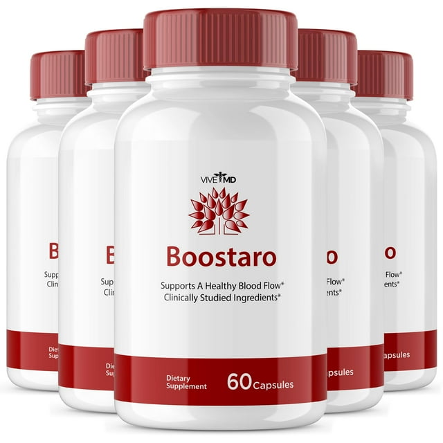Boostaro ed Pills Advanced Formula Supplement - Maximum Strength Blood ...