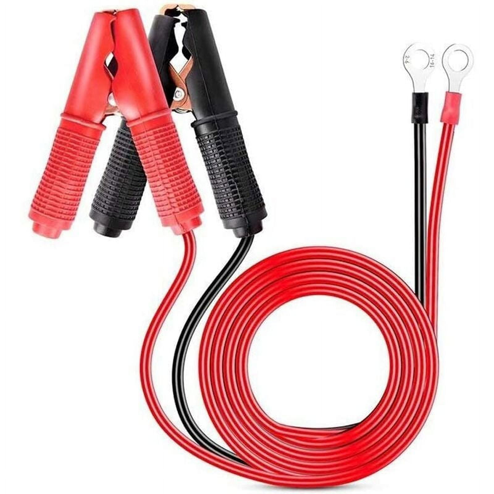 Booster Jumper Cable for Outdoor Equipment, Copper Battery Clamps ...