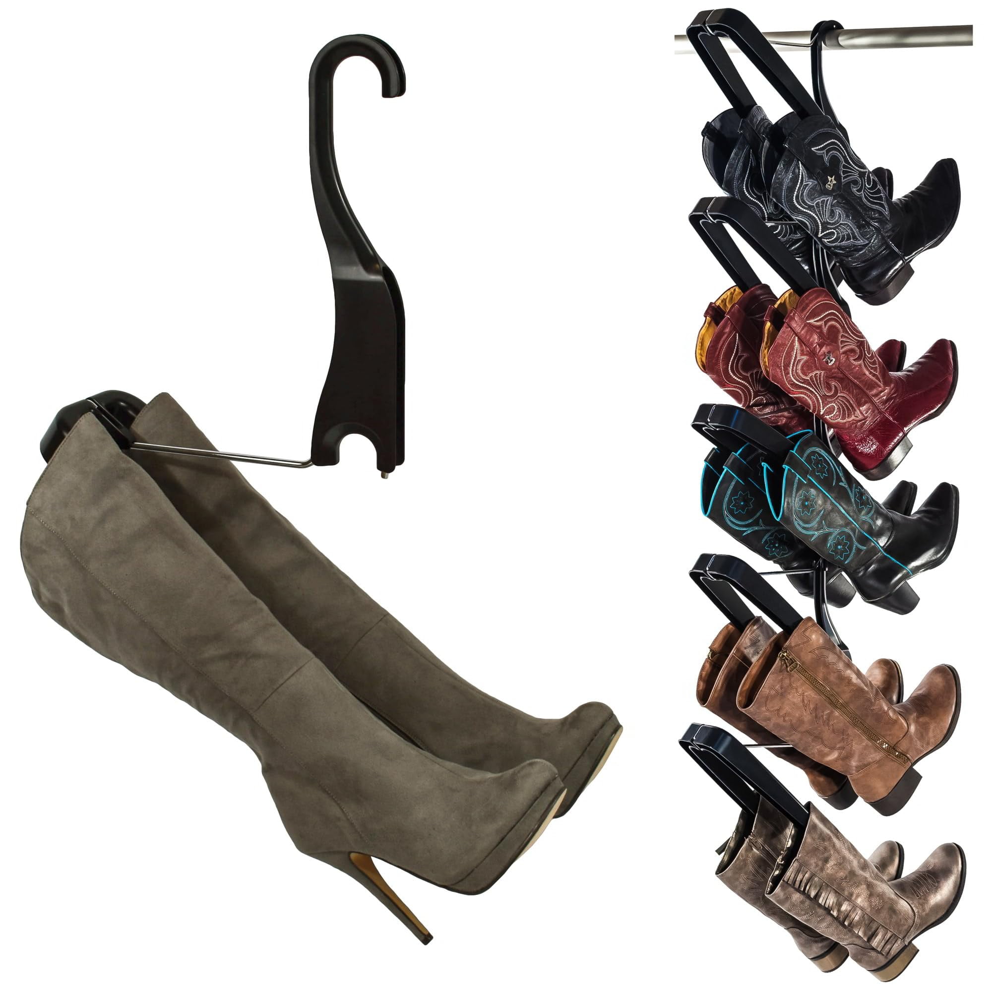 Boot Butler Boot Rack - As Seen On Rachael Ray - Clean Up Your Closet ...