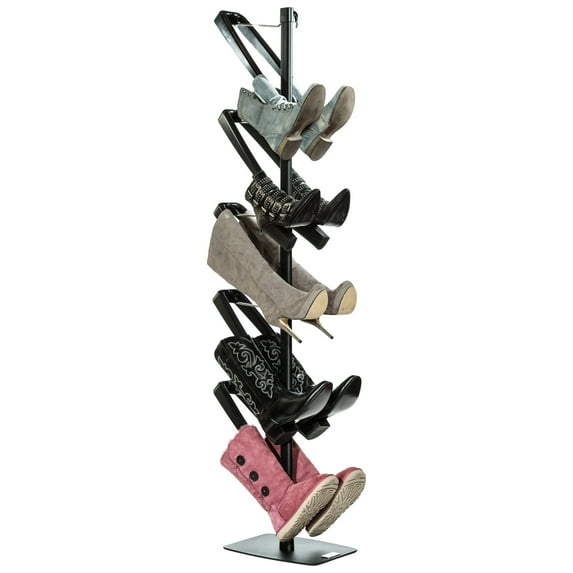 Boot Butler Solo Boot Storage Rack & Shaper, 5-Pair Free-Standing ...