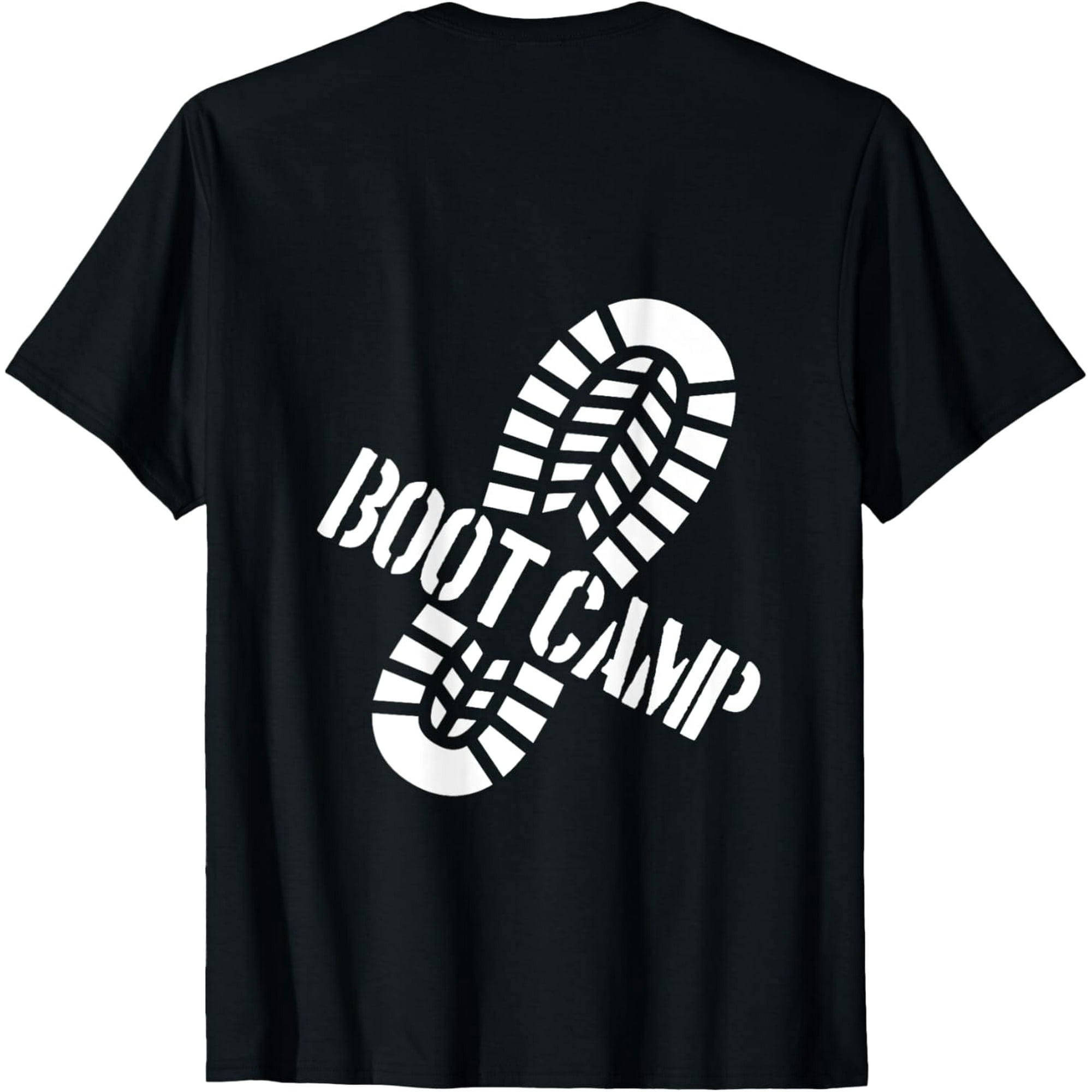 Boot Camp Basic Military Training BMT BACK Print T-Shirt - Walmart.com