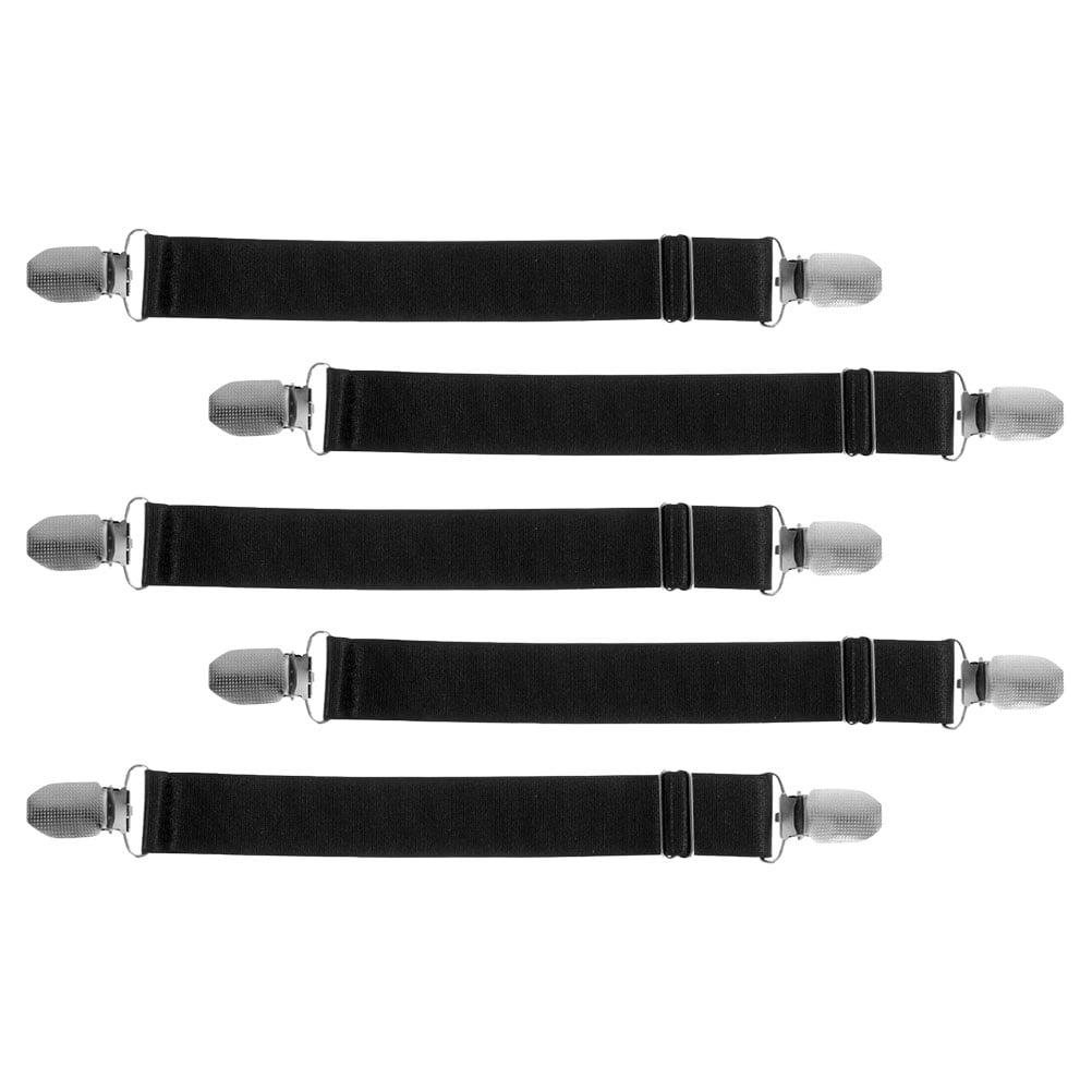 Boot Clips and Trouser Leg 5 Pcs Ski Strap Blousing Straps Bike Elastic ...