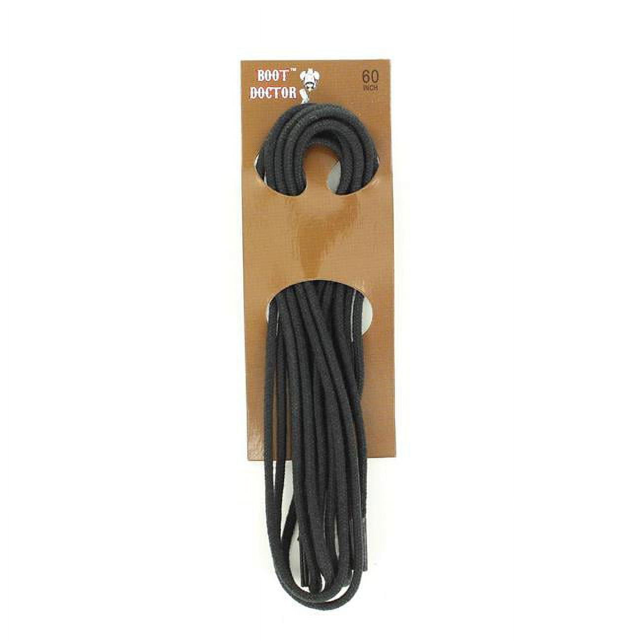 Boot Doctor 0440601-72 Waxed Boot Laces, Black - 72 in. - Walmart.com