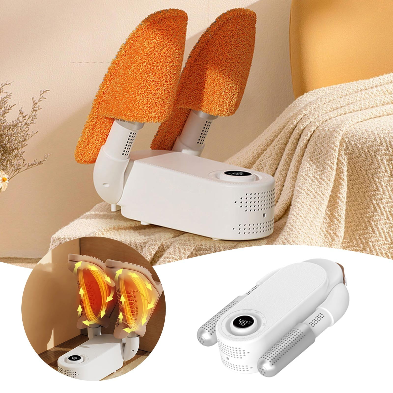 Boot Dryer Shoe Dryer Glove Dryer With Heat Blower Portable Adjustable ...