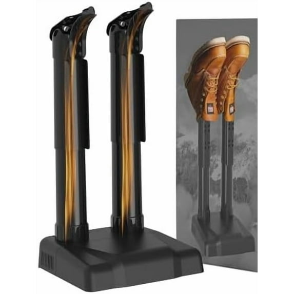 Boot Dryer - Silent Shoe Dryer & Warmer For Work Boots, Gloves & Shoes ...