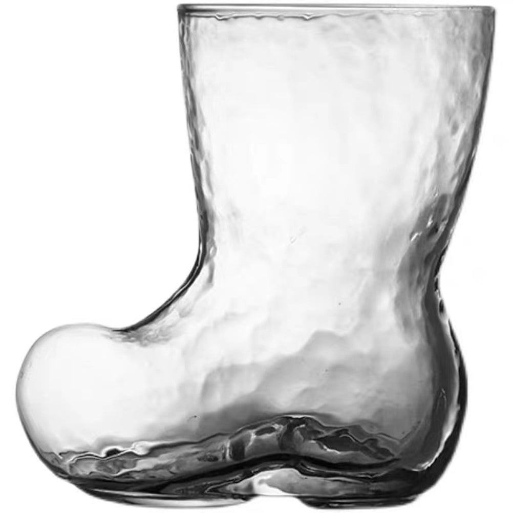 Boot Glass Cup Large Glass Cup Transparent Wine Glass Boot Wine Glass ...