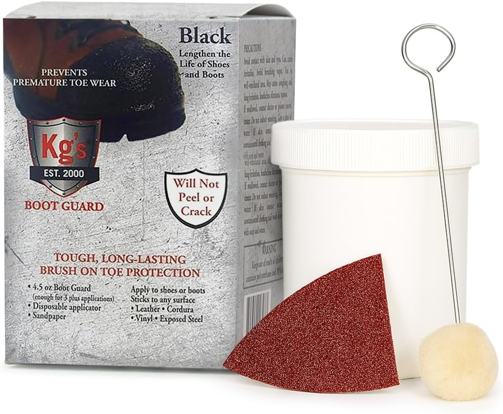 Boot Guard Brush On Toe Protection – Brush On Liquid for Tough, Long ...