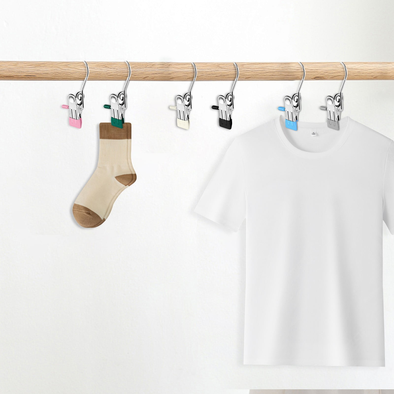 Boot Hanger Clips for Closet, Laundry Hanging Hooks Heavy Duty Clips ...