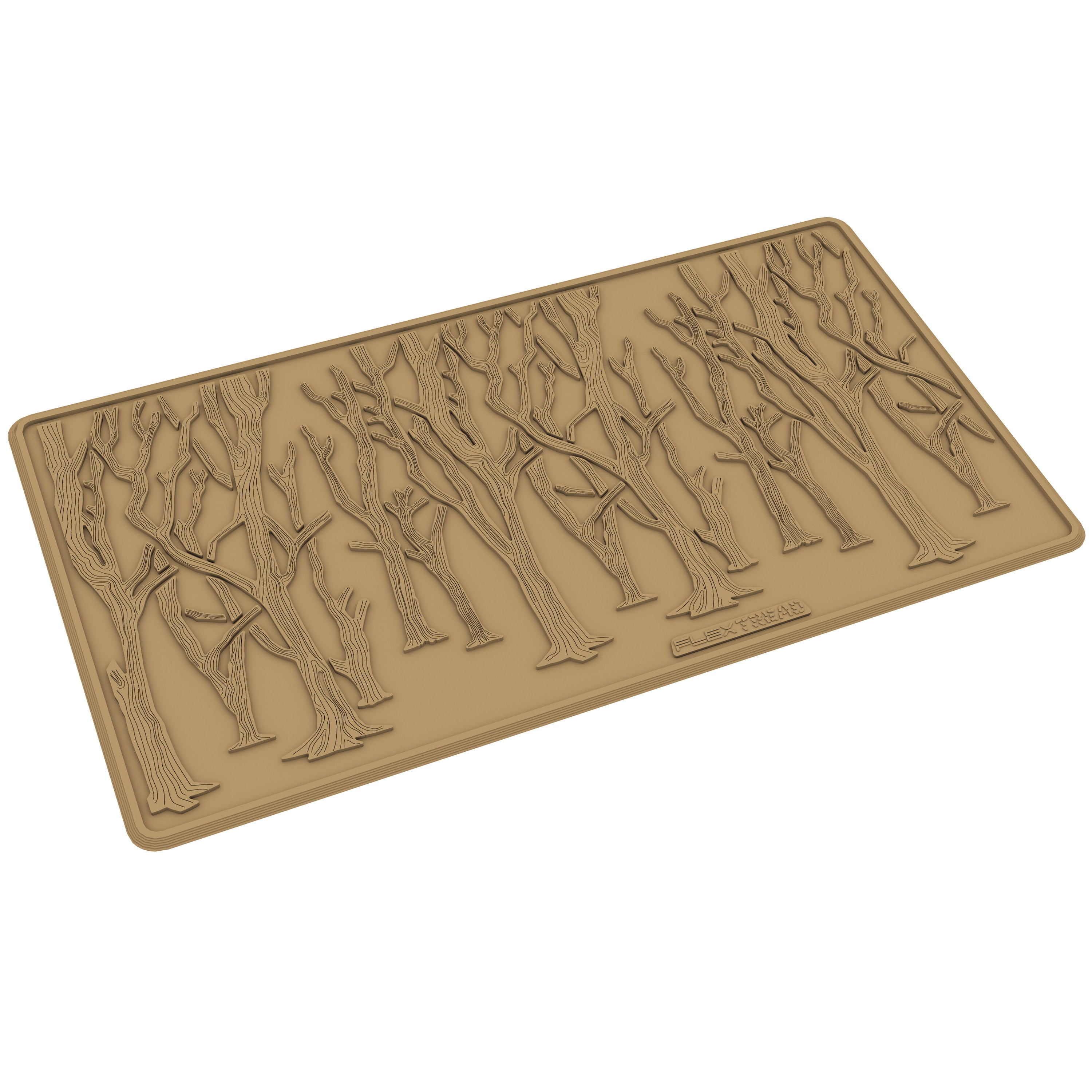 Boot Mat Tree Scene- Tan Each FlexTread - Walmart.com