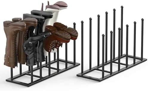 Boot Rack, 19.5 Inches Boot Rack Organizer Tall Boots, Stainless Steel ...