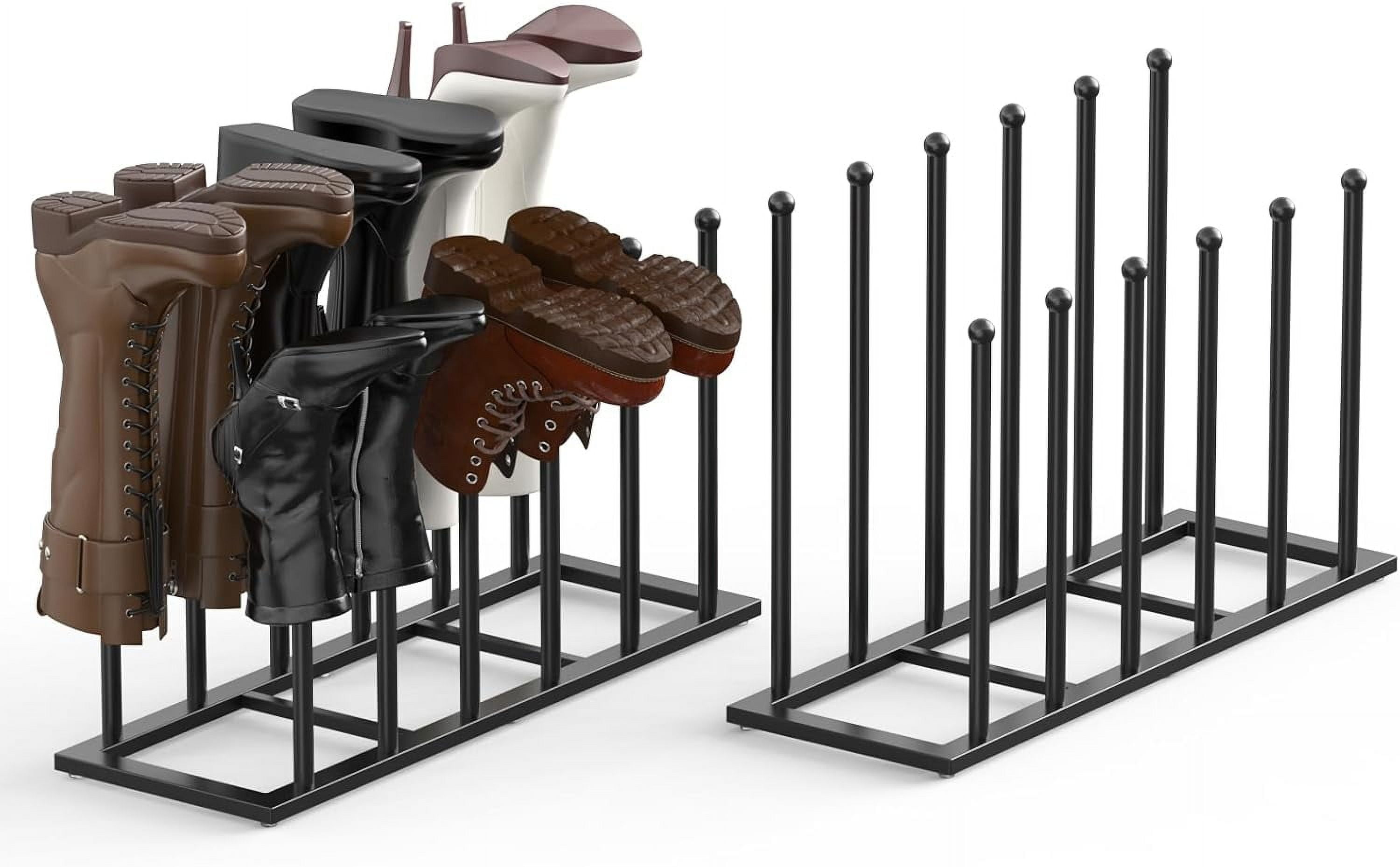 Boot Rack, 19.5 Inches Boot Rack Organizer Tall Boots, Stainless Steel ...