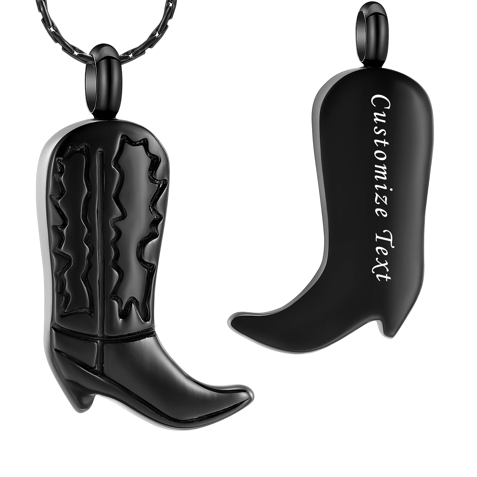 Boot Shoes Cremation Jewelry for Ashes Holder Urn Necklace Lockets for ...