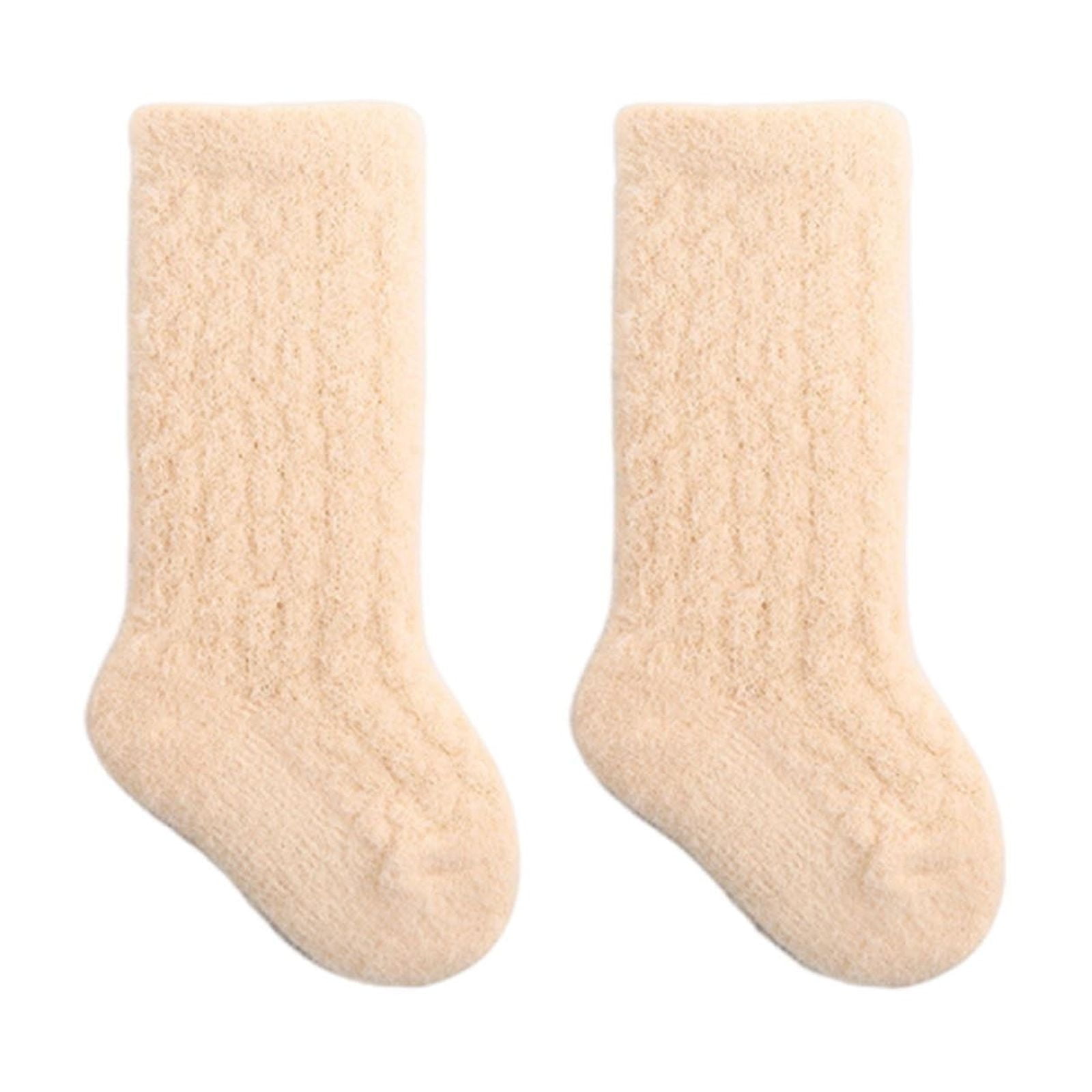 Boot Socks for Girls Knee High Children's Solid Color Newborn Socks ...