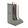 Boot Storage Bag Clear PVC Shoe Organizer Travel Boot Dust Cover Mesh ...