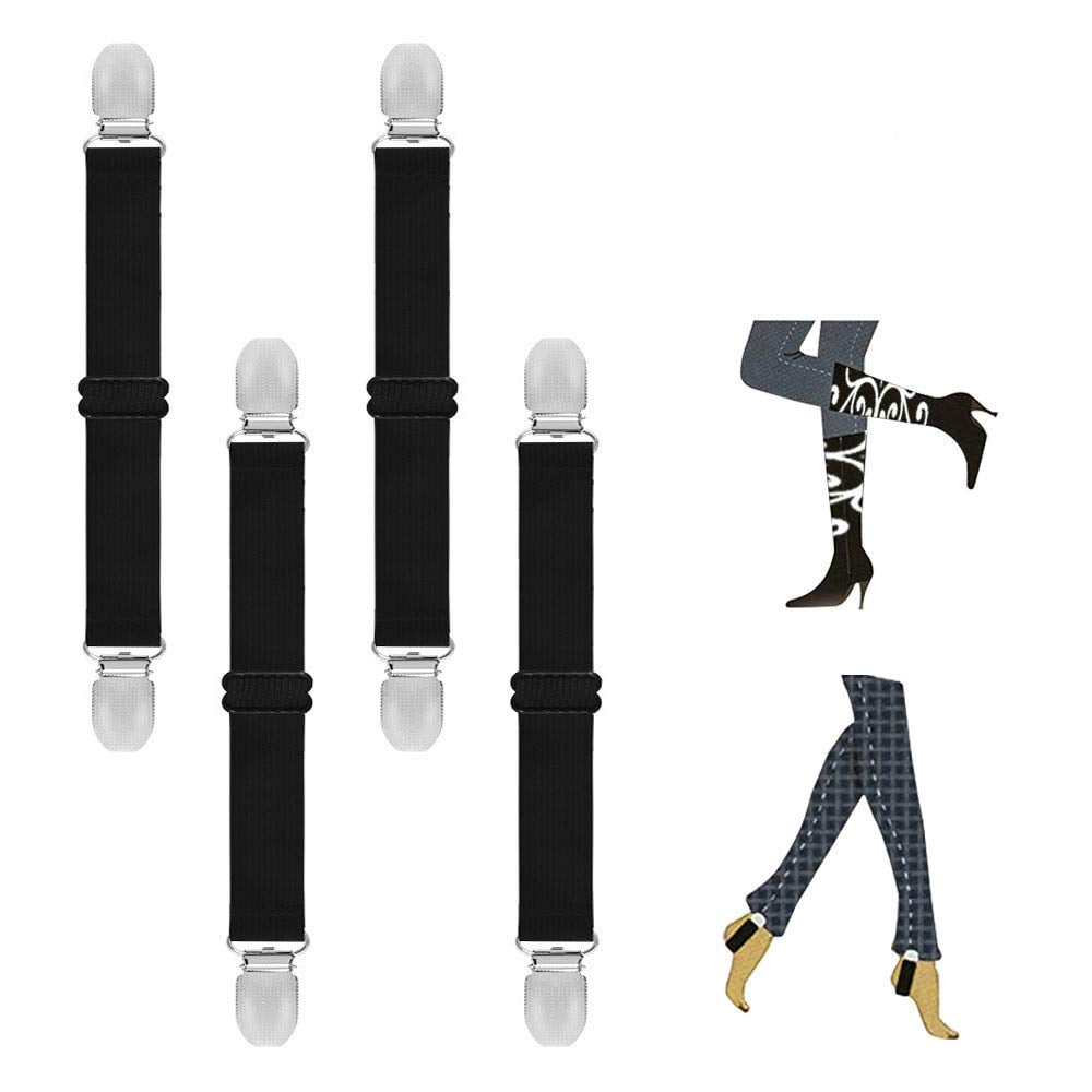 Boot Straps Pant Stirrups Clips for Women and Men Motorcycle Biker ...