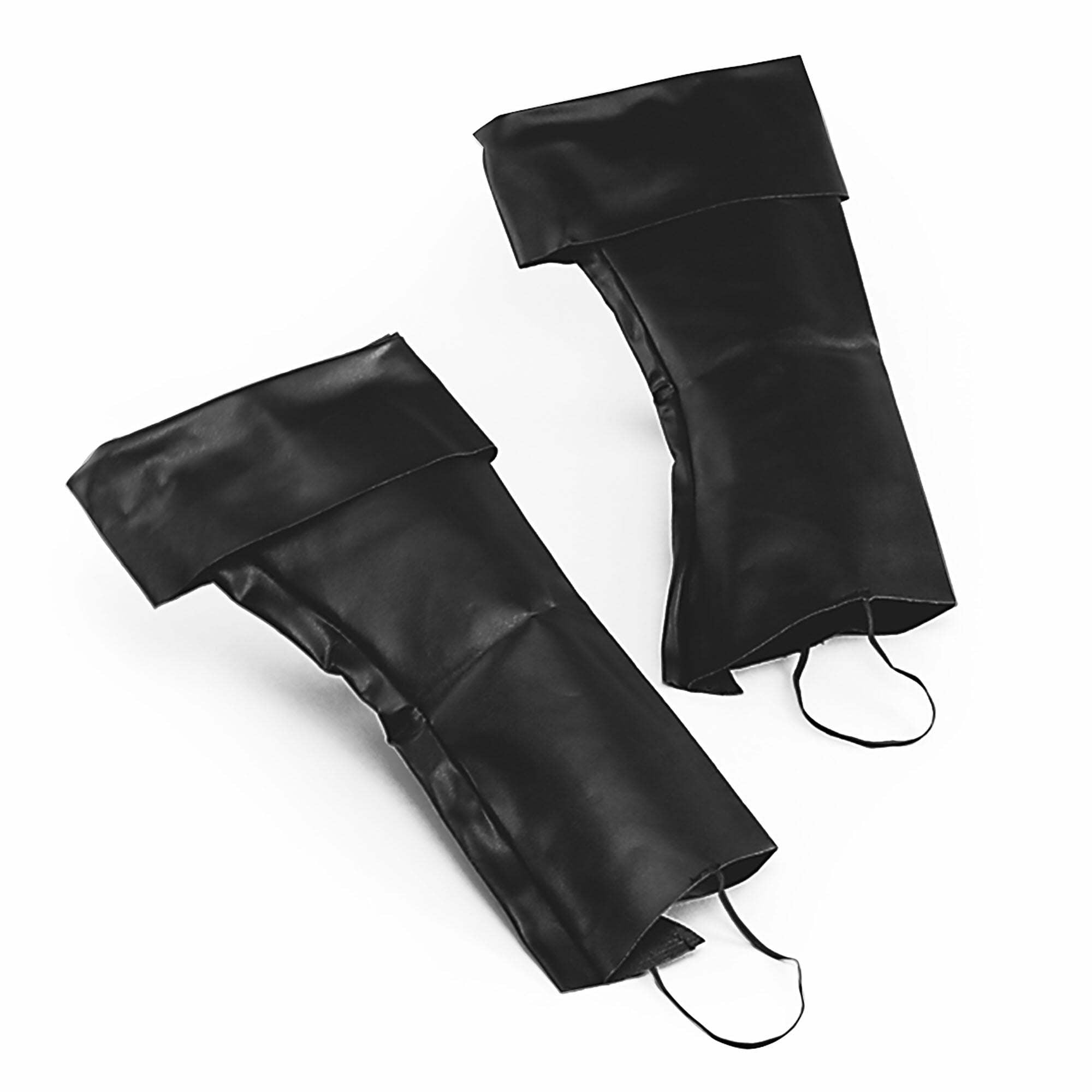 Boot Top Covers Costume Accessories Unisex One Size Adult Black Fancy ...
