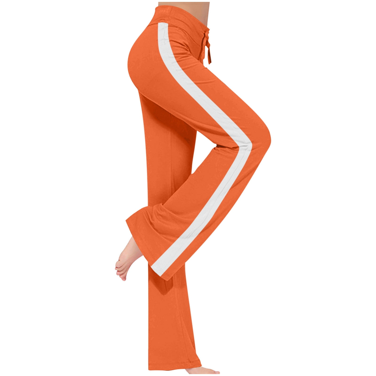 Bootcut Yoga Pants for Women Straight Wide Leg High Waist Flared ...