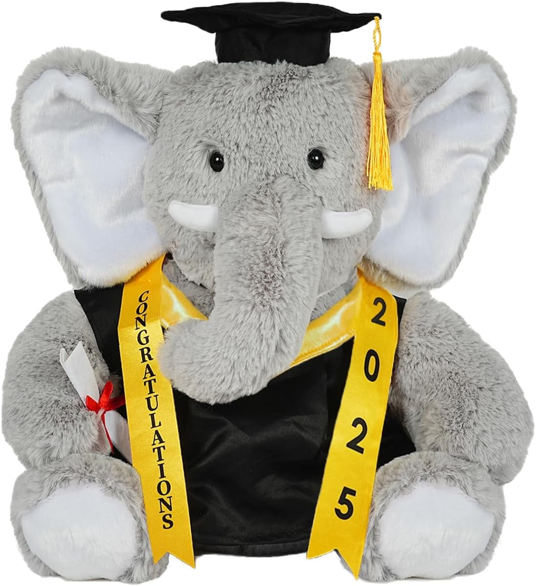 Bootesun 2025 Graduation Stuffed Animals, 11 Inch Graduation Elephant ...