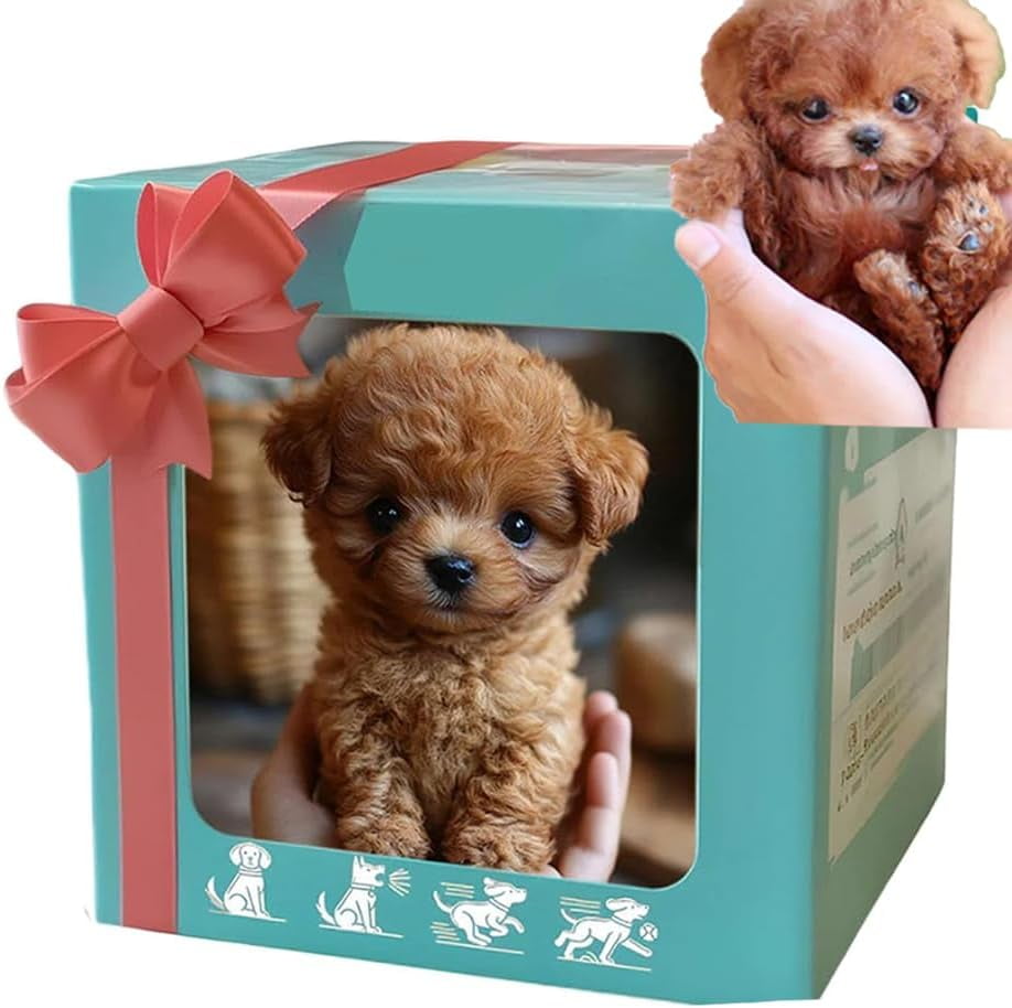 Bootesun 2025 Realistic Cute Robot Plush Puppy, Lifelike Companion Pets ...