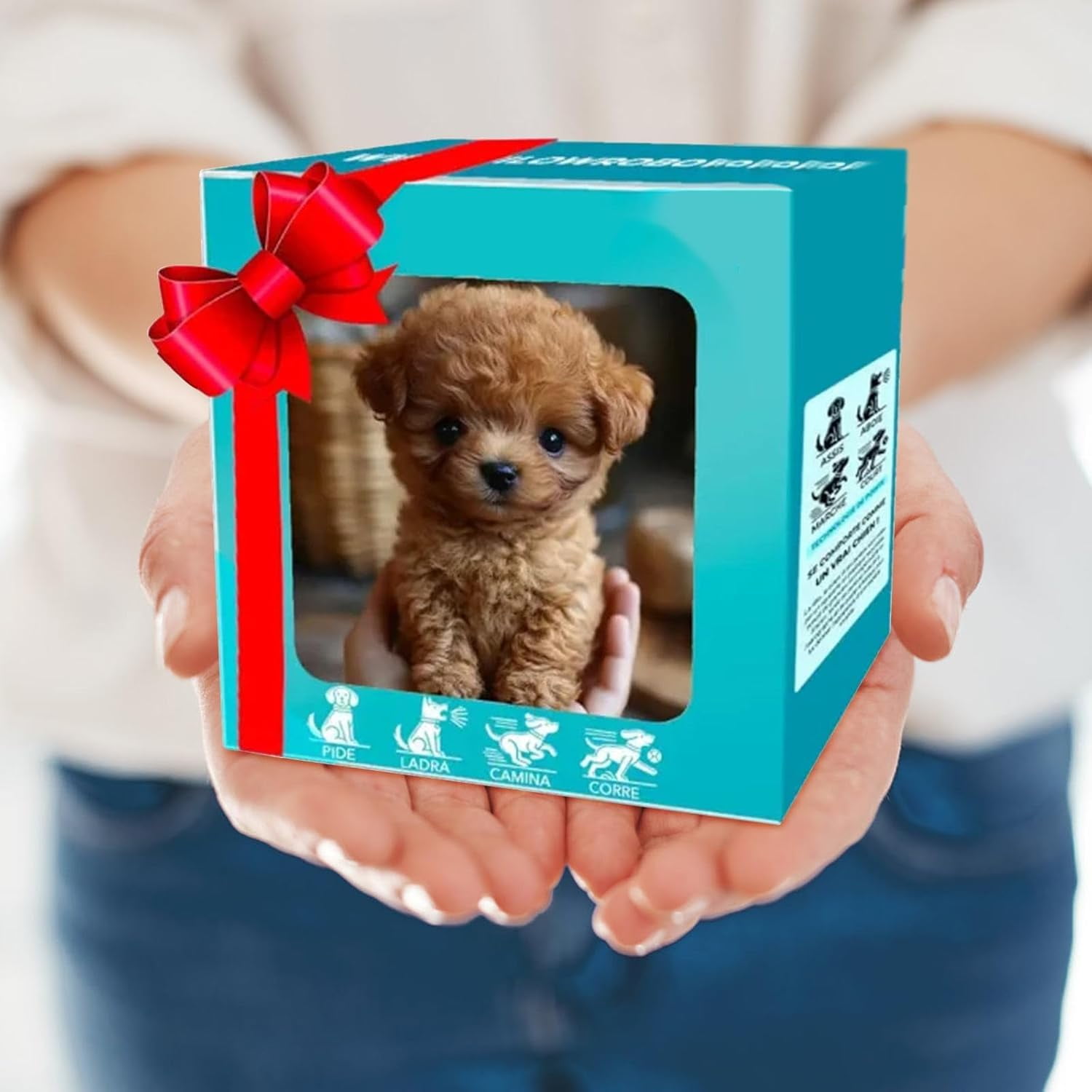 Bootesun 2025 Realistic Cute Robot Puppy, Lifelike Companion Pets, My ...