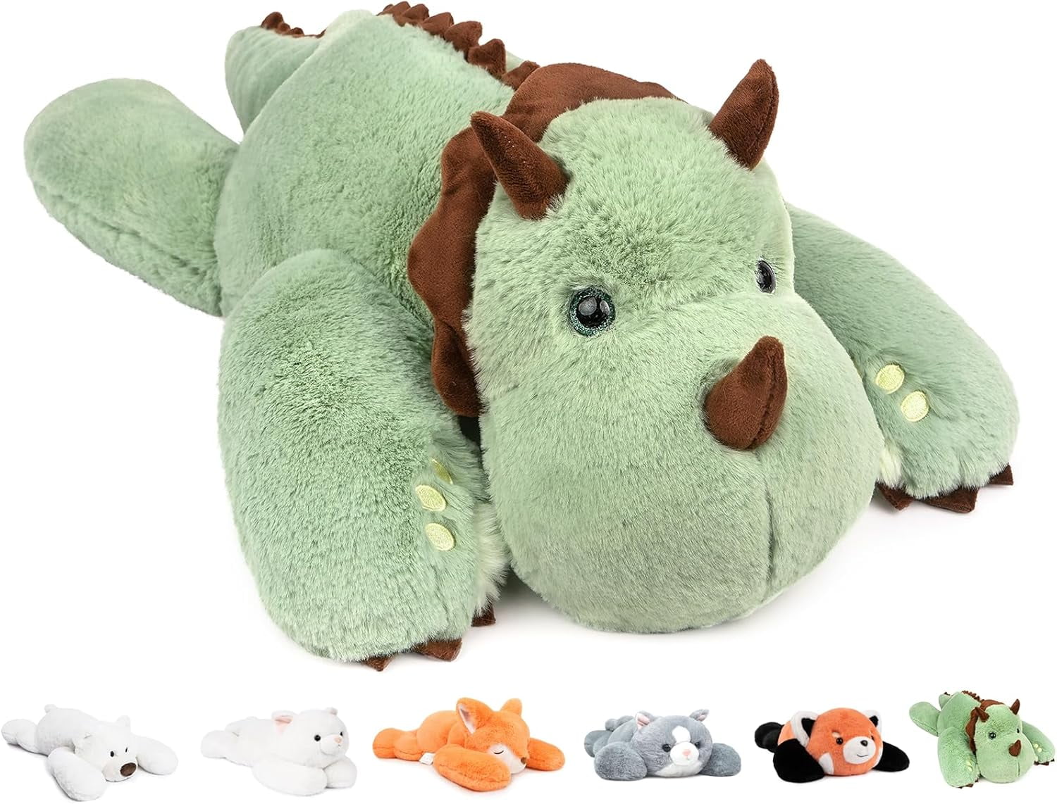 Bootesun 24" Weighted Stuffed Animals, Giant Sensory Body Pillow Plush ...