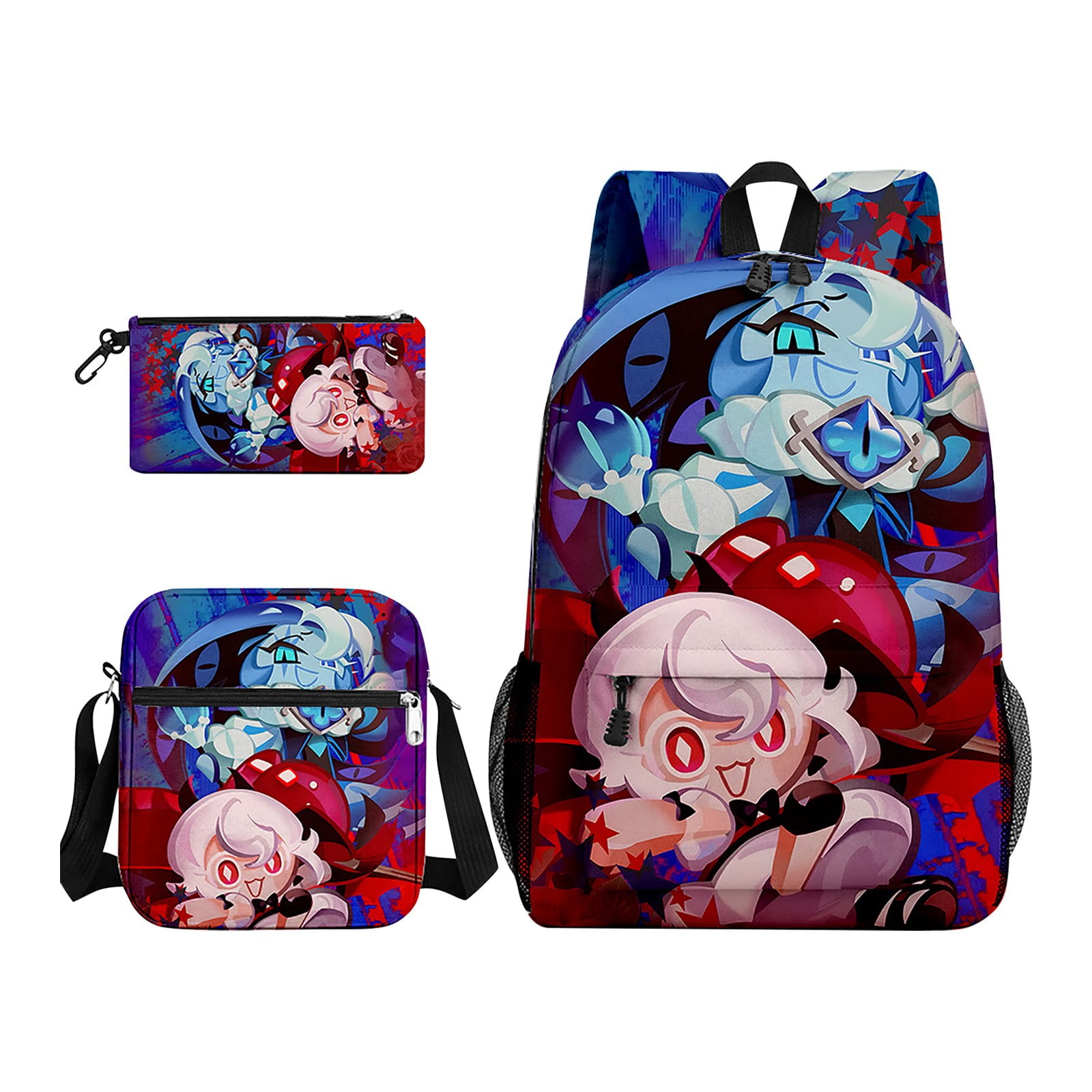 Bootesun 3PCS Cookie Run: Kingdom Backpack, Cute Comfort Cookie Run ...
