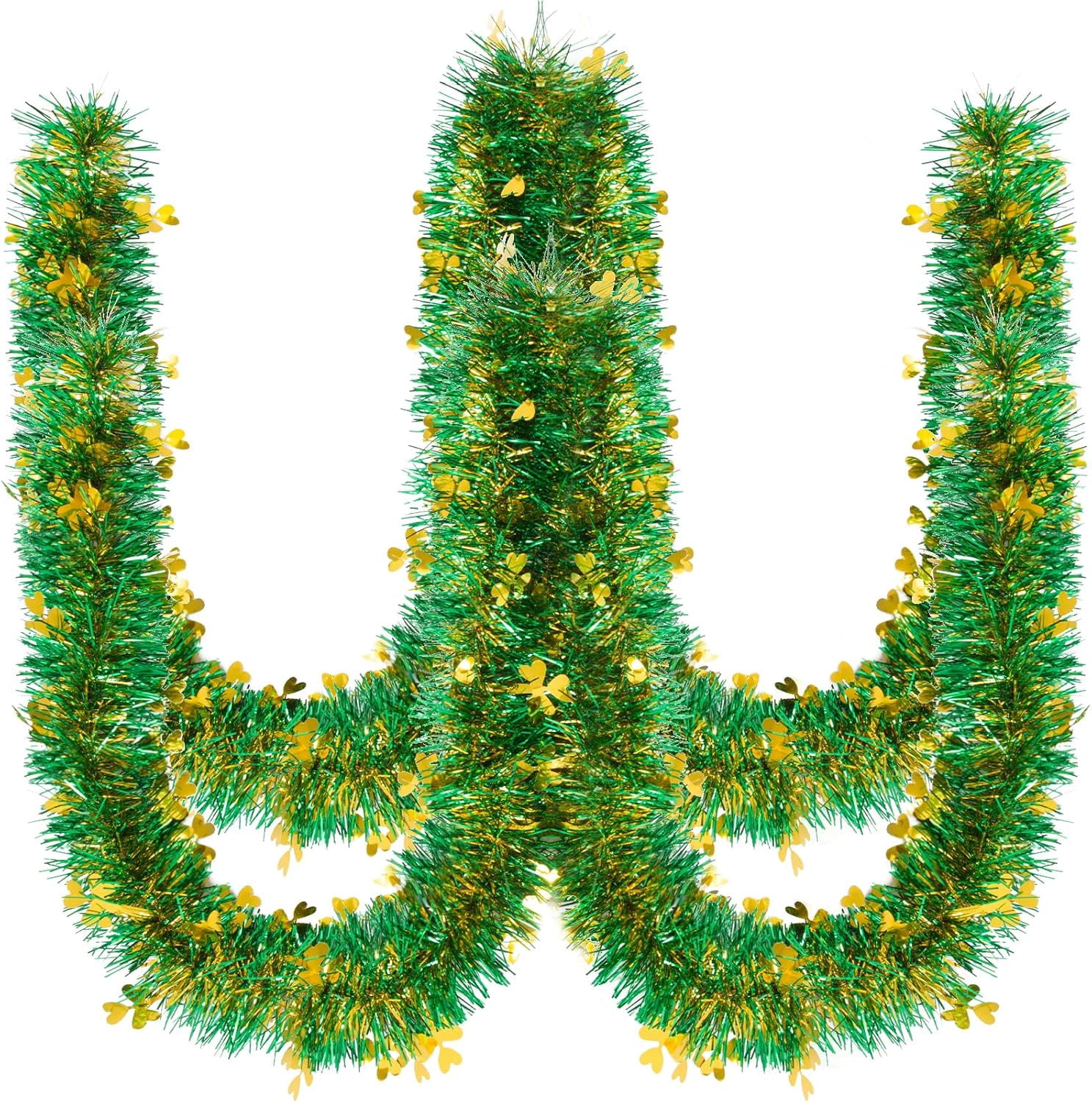 Bootesun 40Ft Long Patriotic Garland 4th of July Decorations, Red White ...
