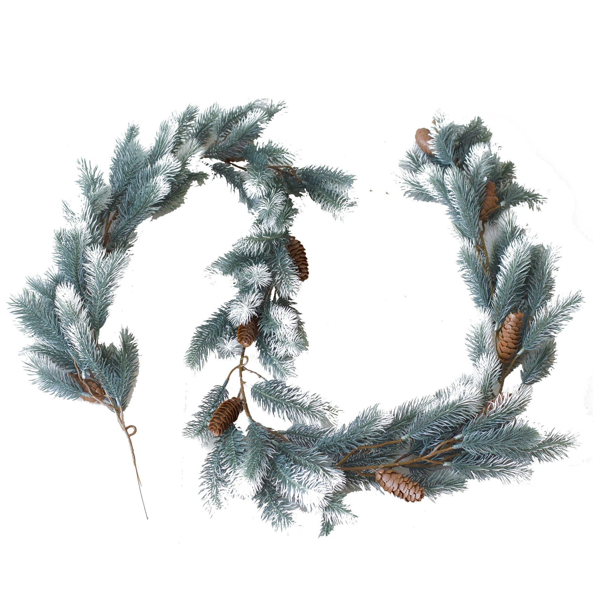 Bootesun 6 Ft Christmas Cedar Garland, Christmas Home Decor Garlands ...