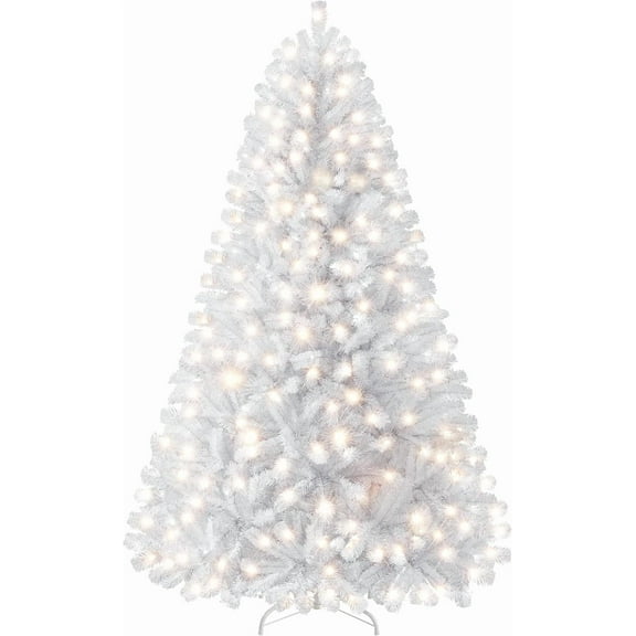 Bootesun 6FT Artificial Spruce Pencil Christmas Tree for Home, Party ...